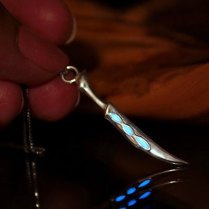 Glow Dagger Pendant (glow in the Dark) - Etsy