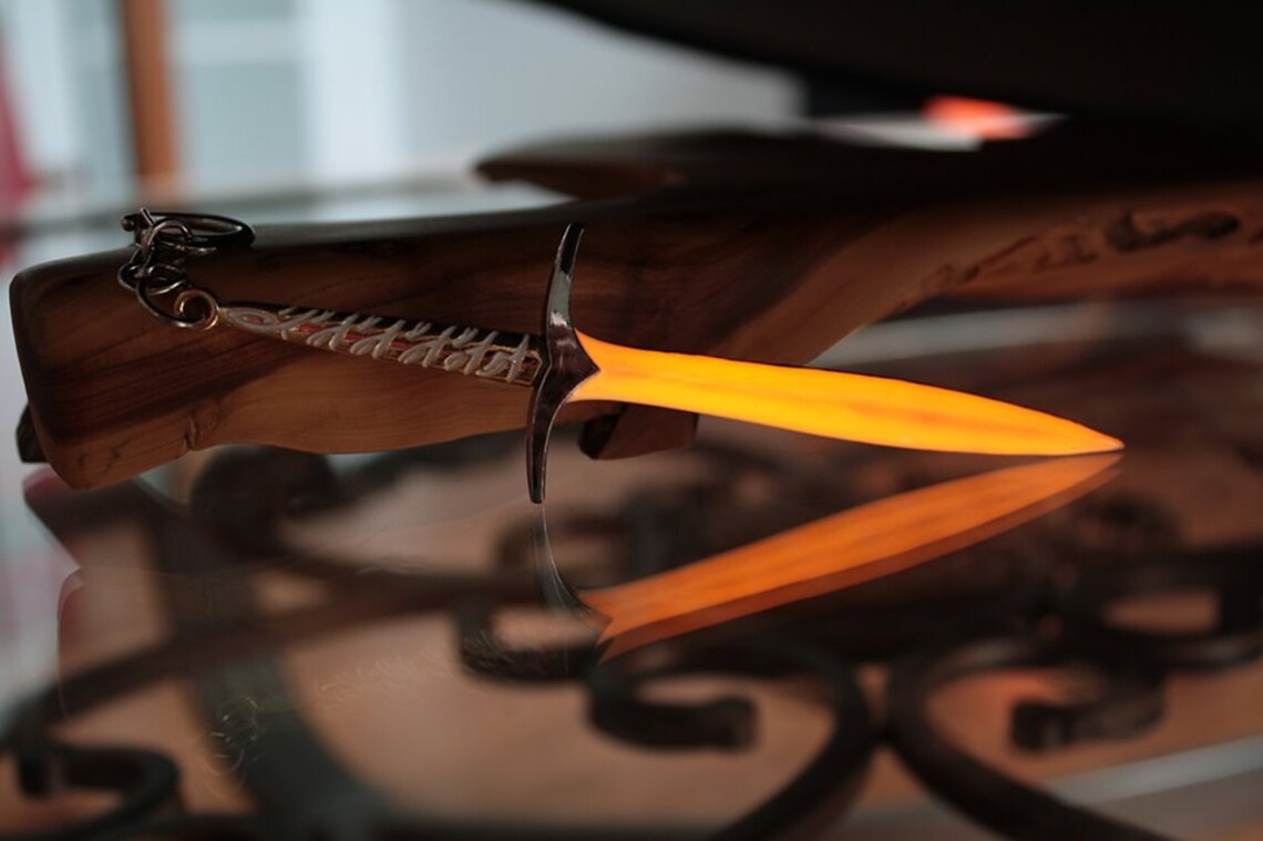 Glow Sword / Keychain / Glow in the Dark - Etsy
