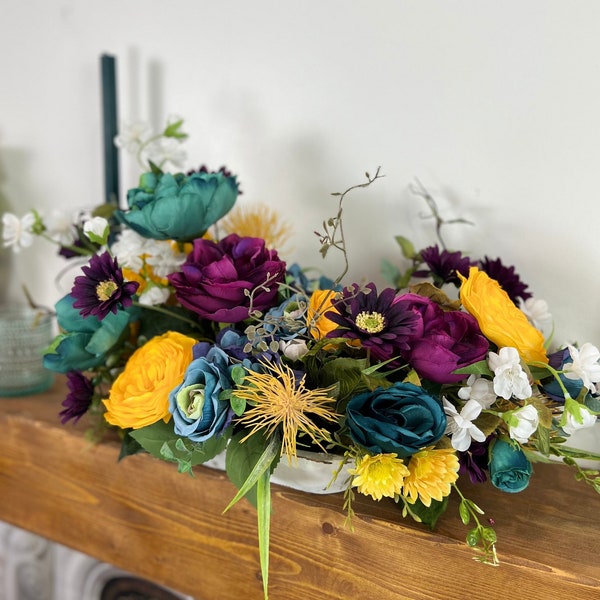 Faux Modern Flower Arrangement - Etsy