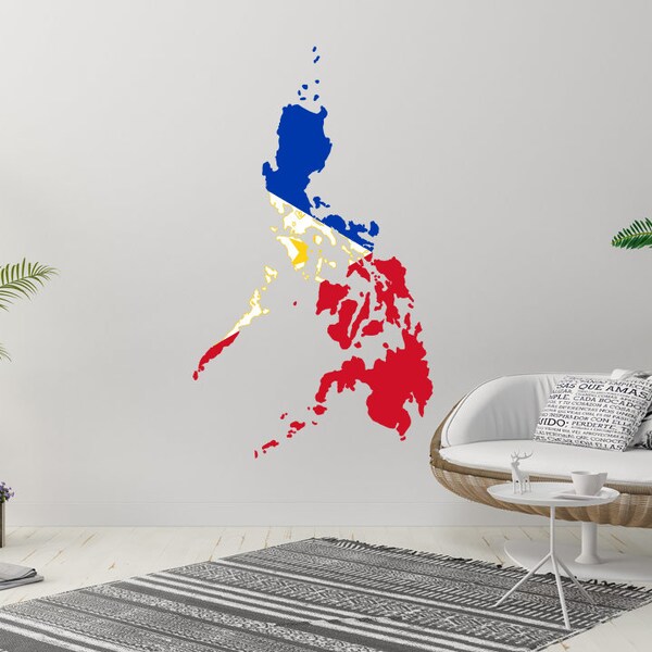 Philippine Flag and Map Car Stickers - Etsy