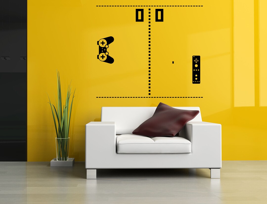 Video Game Play Gamer Joystick Controller Kids Room Wall - Etsy