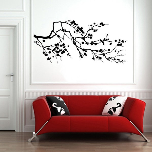 Cherry Blossom Wall Decal - Etsy