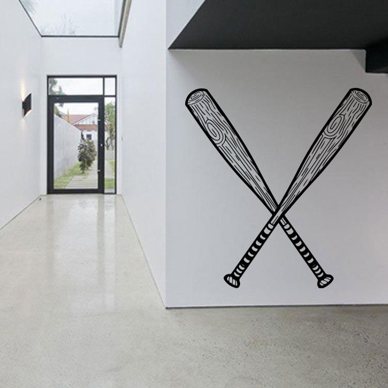 Baseball Wall Decal - Etsy