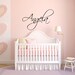 Angela Girl Name Nursery Kids Room Wall Sticker Vinyl Decal - Etsy