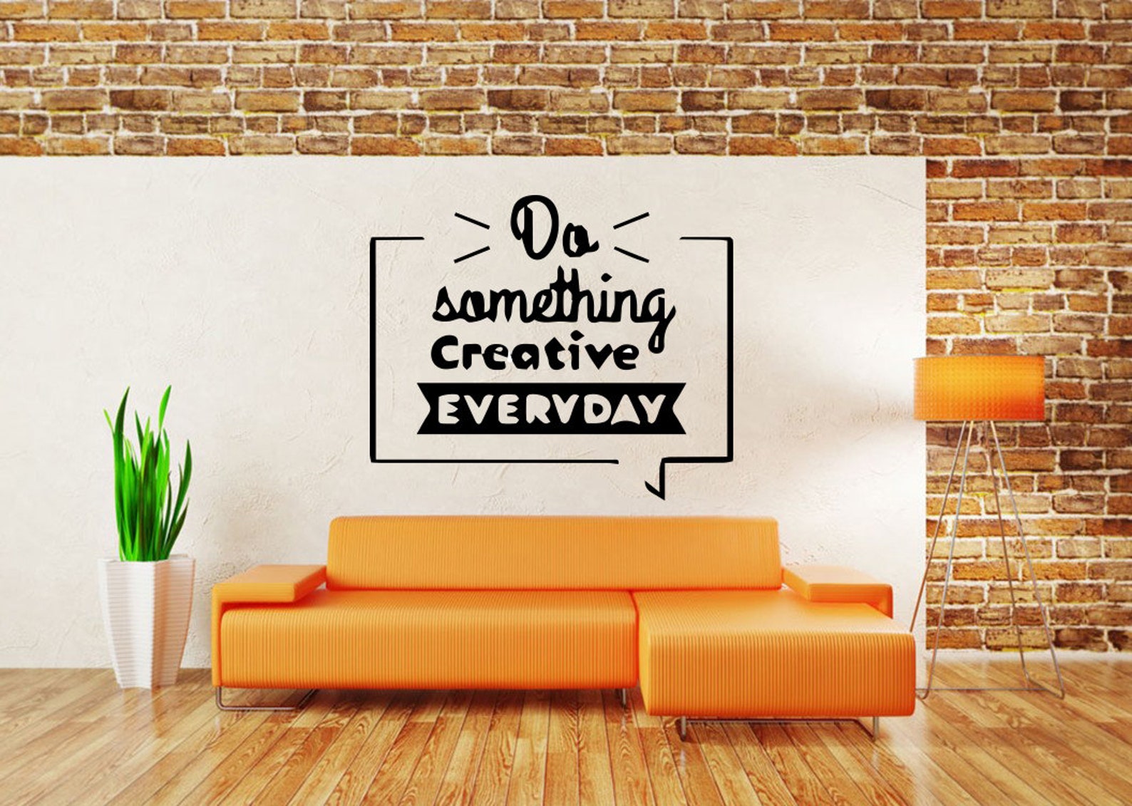 Do Something Creative Everyday Quote Phrase Wall Sticker Vinyl - Etsy