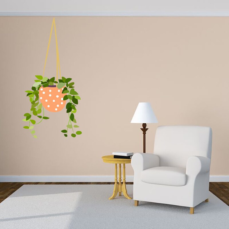 Flower Pot Decals - Etsy