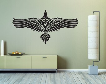 Large Raven Decal - Etsy