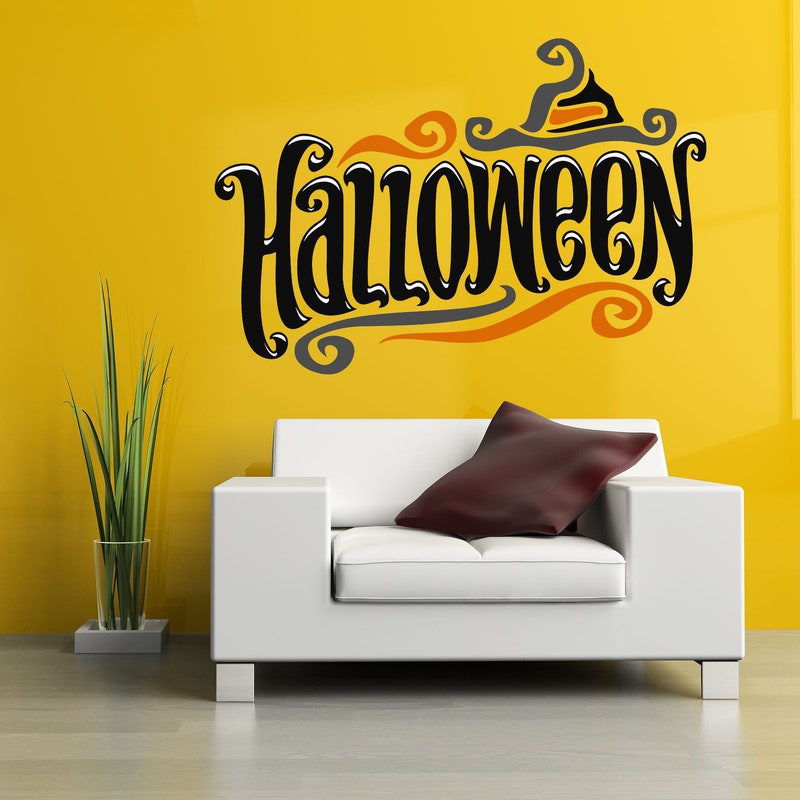 Halloween Wall Decals - Etsy