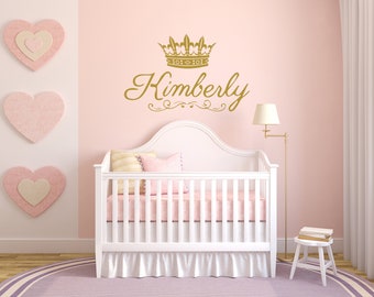 Name Wall Decal - Etsy