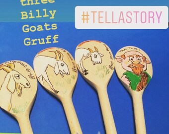 3 Billy Goats Gruff | Etsy