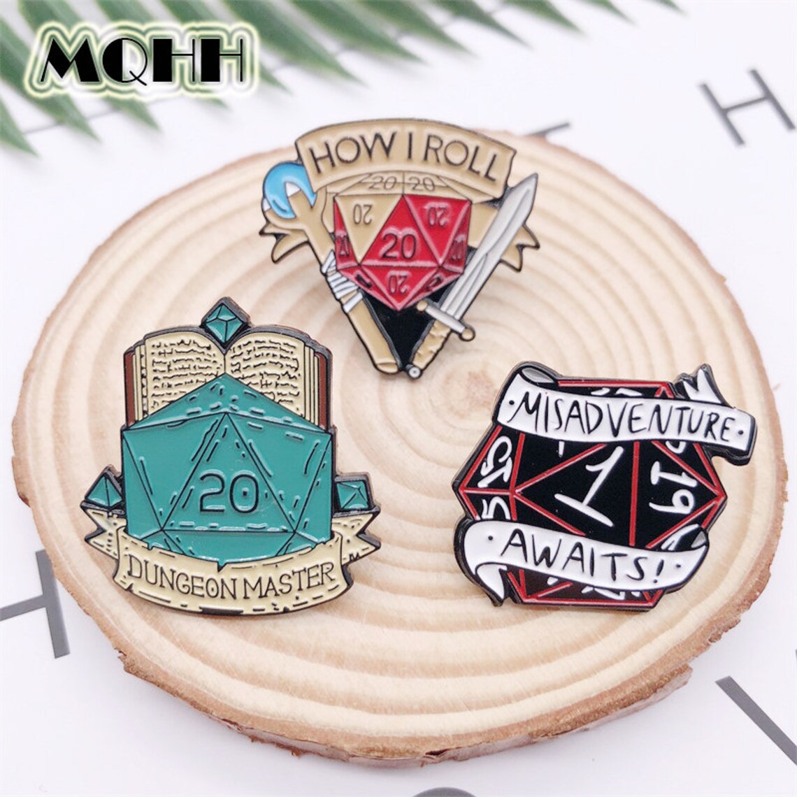 Dungeons And Dragons Pin-DND Enamel Pin-DND Pin-Anime Enamel | Etsy