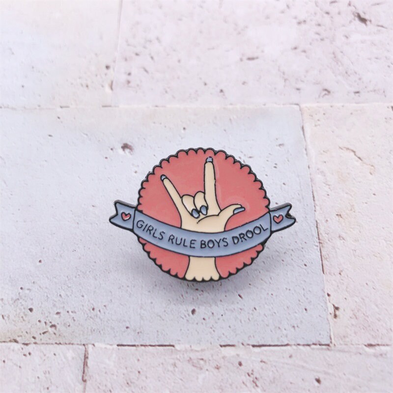 Punk Rock Pins Punk Enamel Pin Punk Pins Hard Enamel Pin Punky Etsy