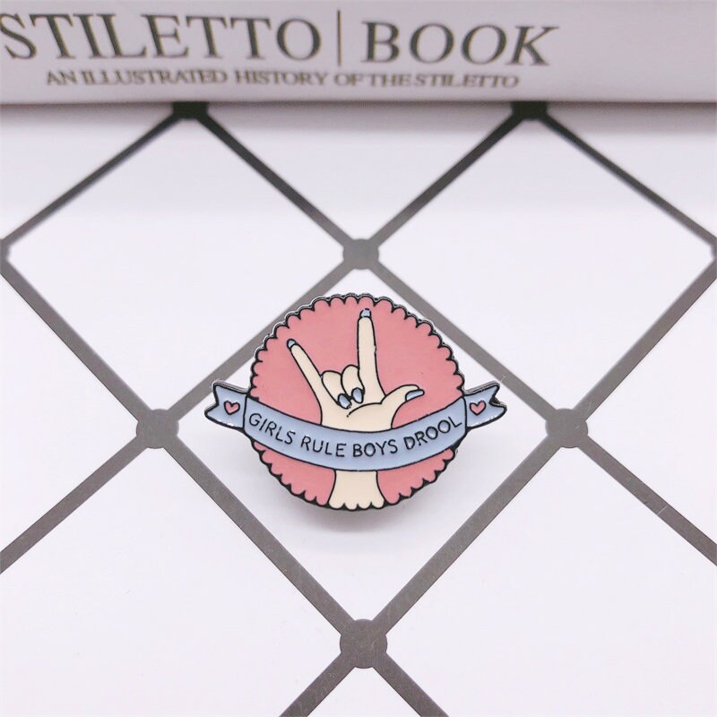 Punk Rock Pins Punk Enamel Pin Punk Pins Hard Enamel Pin Punky Etsy