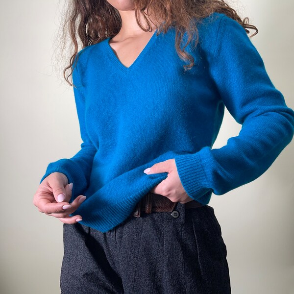 Turquoise Sweater - Etsy