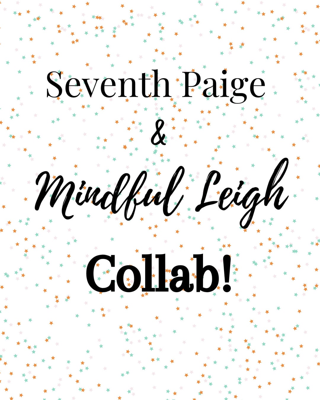 Mindful Leigh & Seventh Paige Collab, Quote Printable, 8x10 Printable, 3 Options - Etsy
