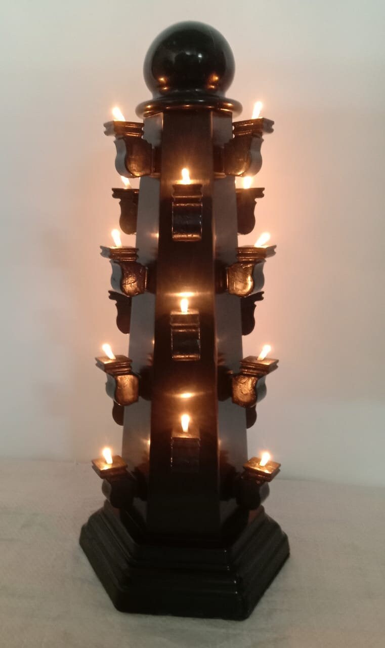 Heritage Kosh Deep Stambh With 21 Lights: Made in India - Etsy