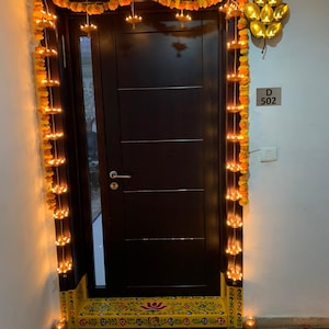Traditional Indian Hanging Diya With Brass Bell at Base - Set of 10 ...