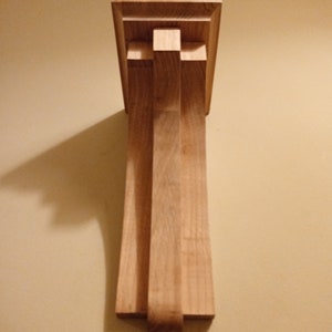 Rustic, Capped Solid Oak Corbel Set - Etsy