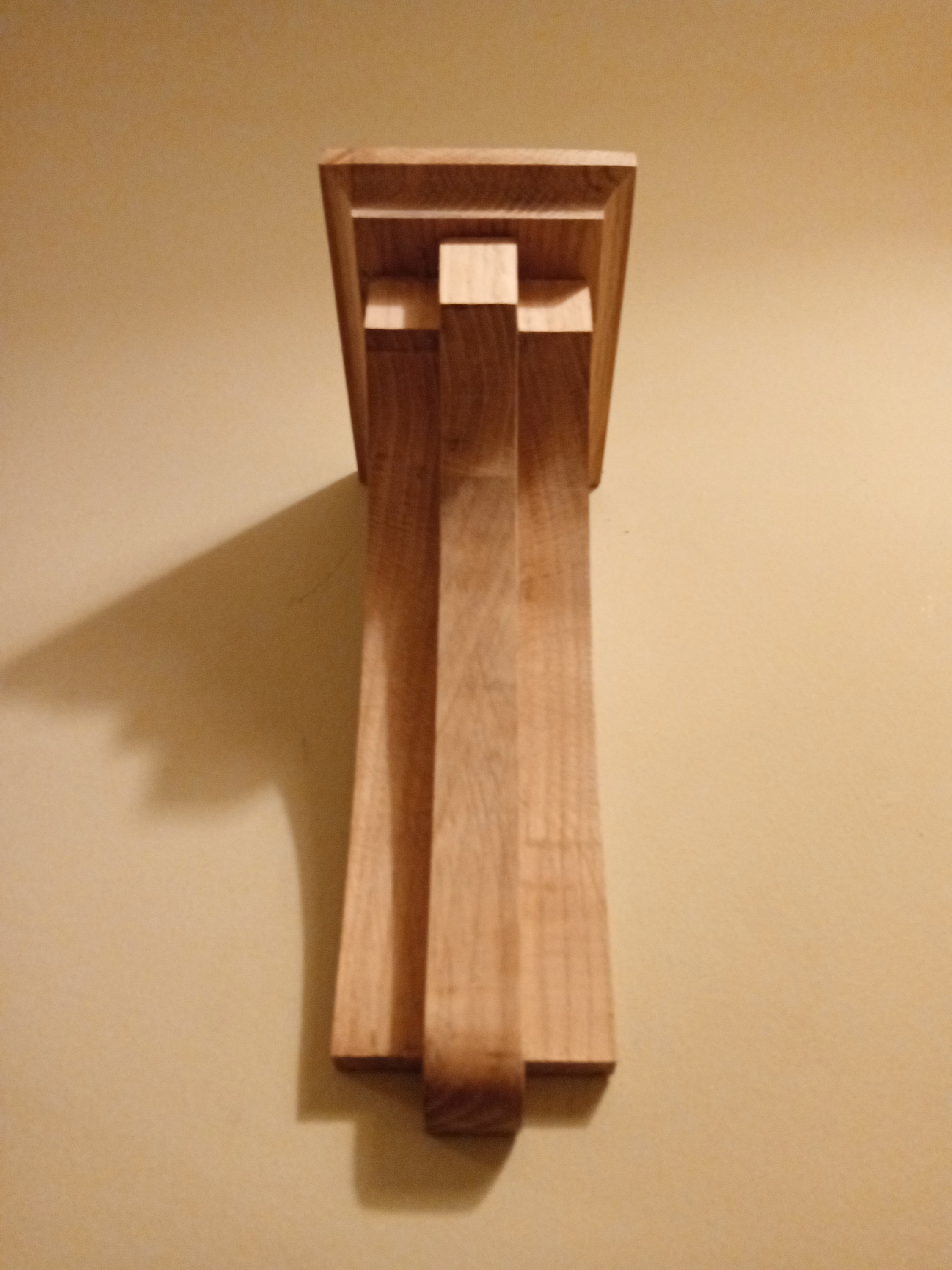 Rustic, Capped Solid Oak Corbel Set - Etsy