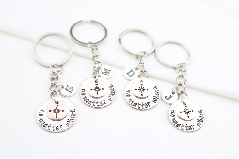 Set of Best Friend Key Rings Keychain for Friends Set of 2 3 | Etsy