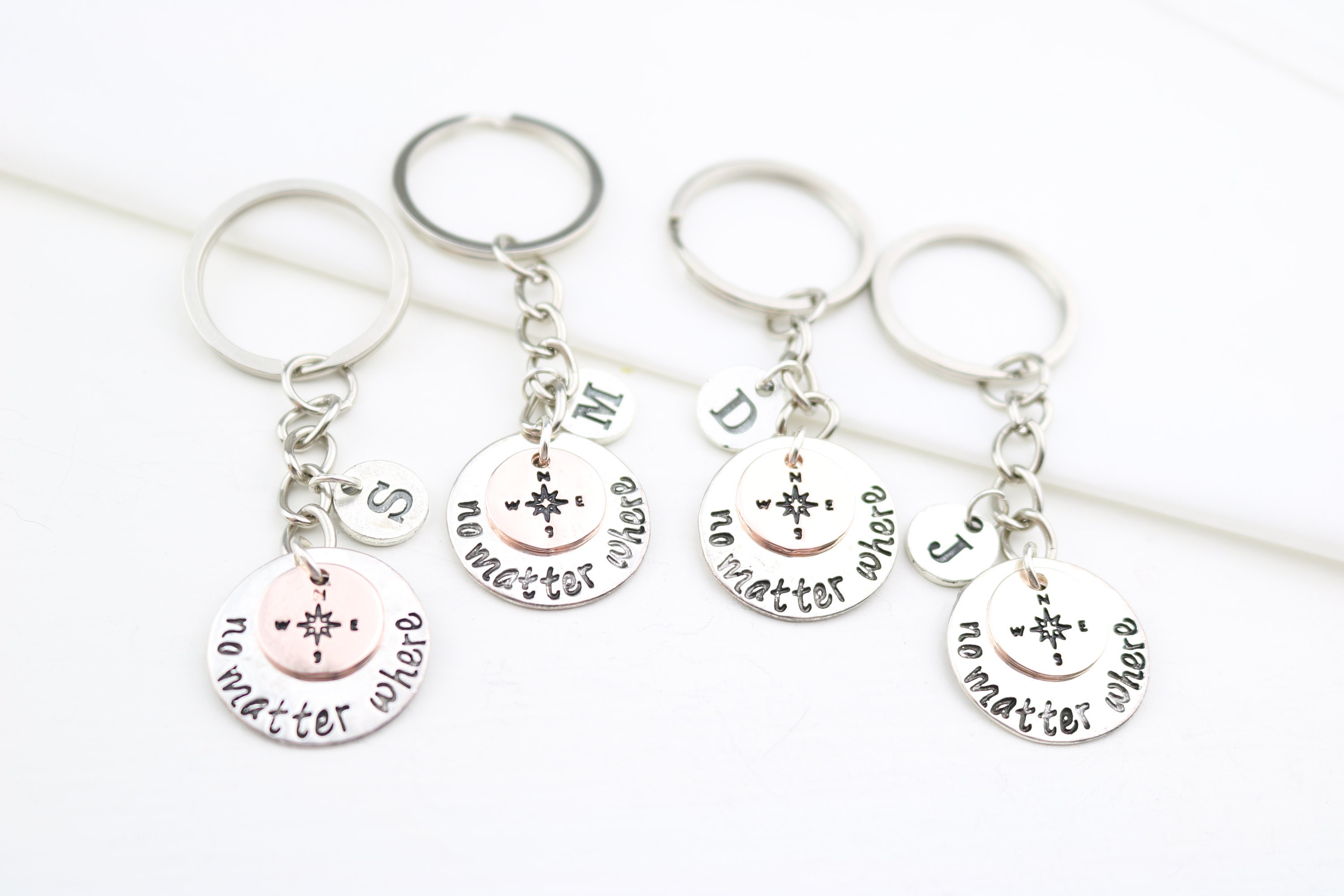 Set of Best Friend Key Rings Keychain for Friends Set of 2 3 | Etsy