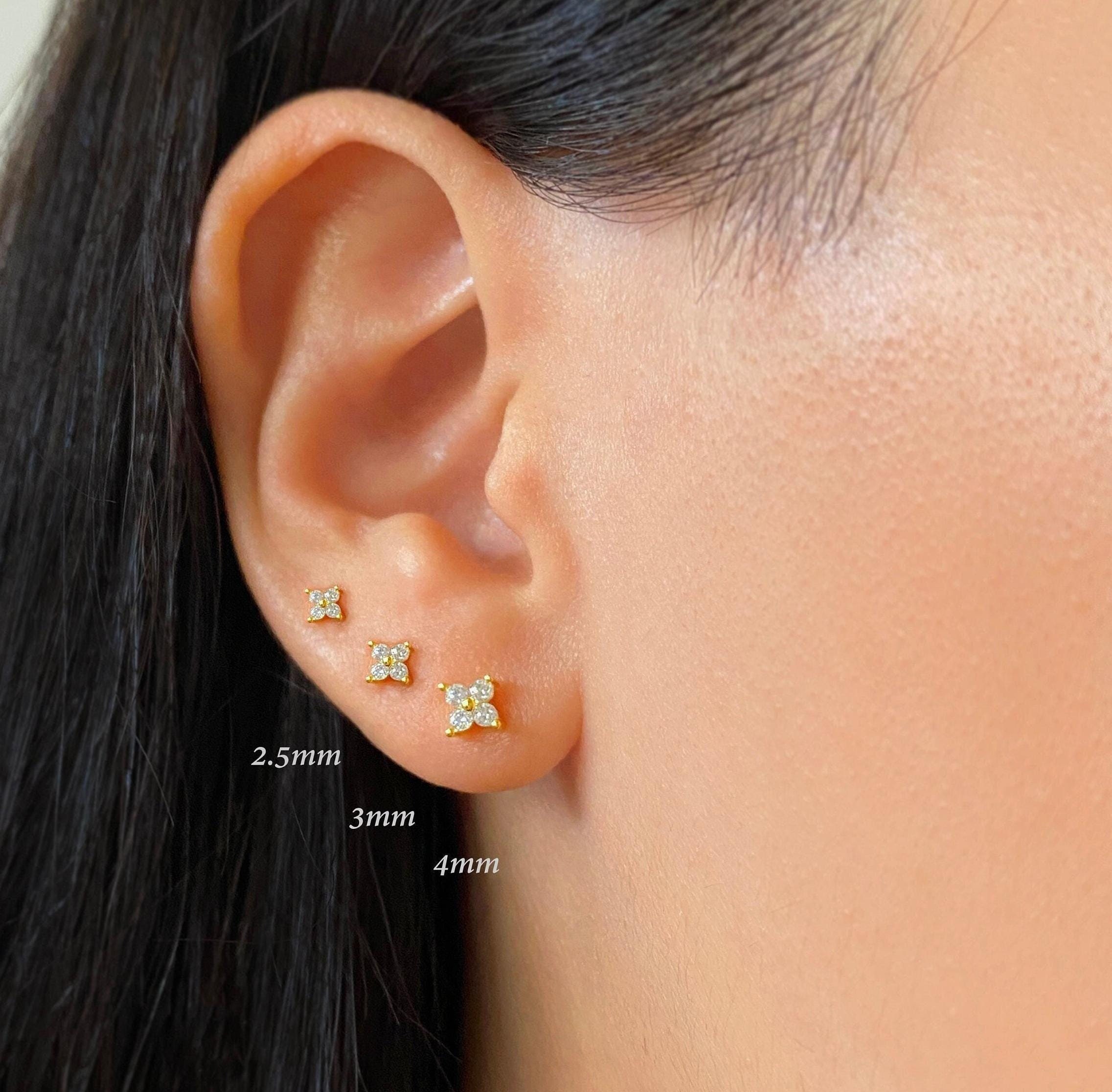 4mm earring store