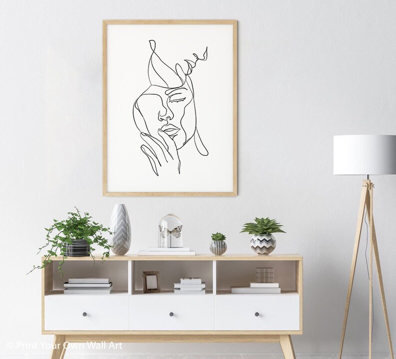 Couple Line Art Print Line Art Couple Kissing Line Art | Etsy