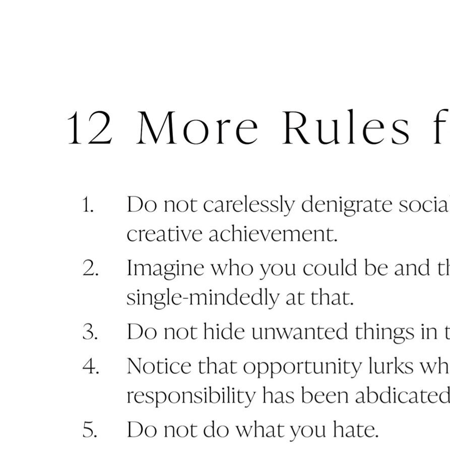 12 More Rules for Life Print, Jordan Peterson Quote, Teacher Gift ...