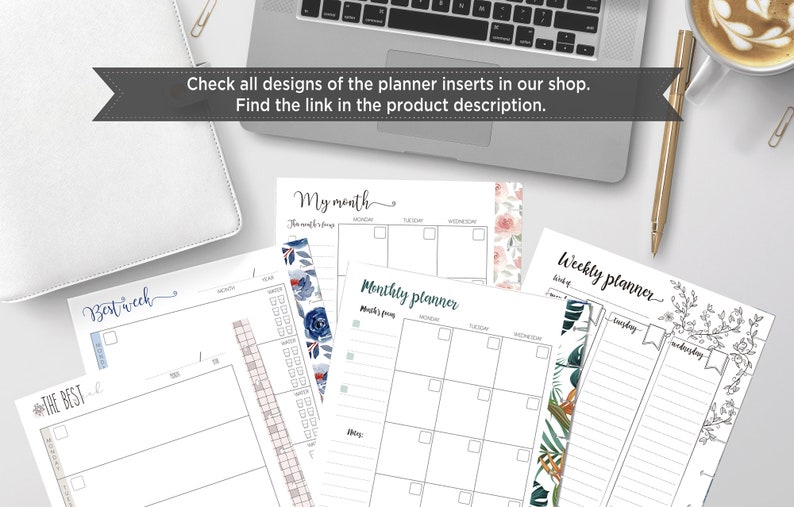 Weekly Planner Rae Dunn Inspiration Printable/ Week Overview - Etsy