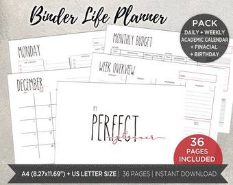 Rae Dunn Weekly Planner | Etsy
