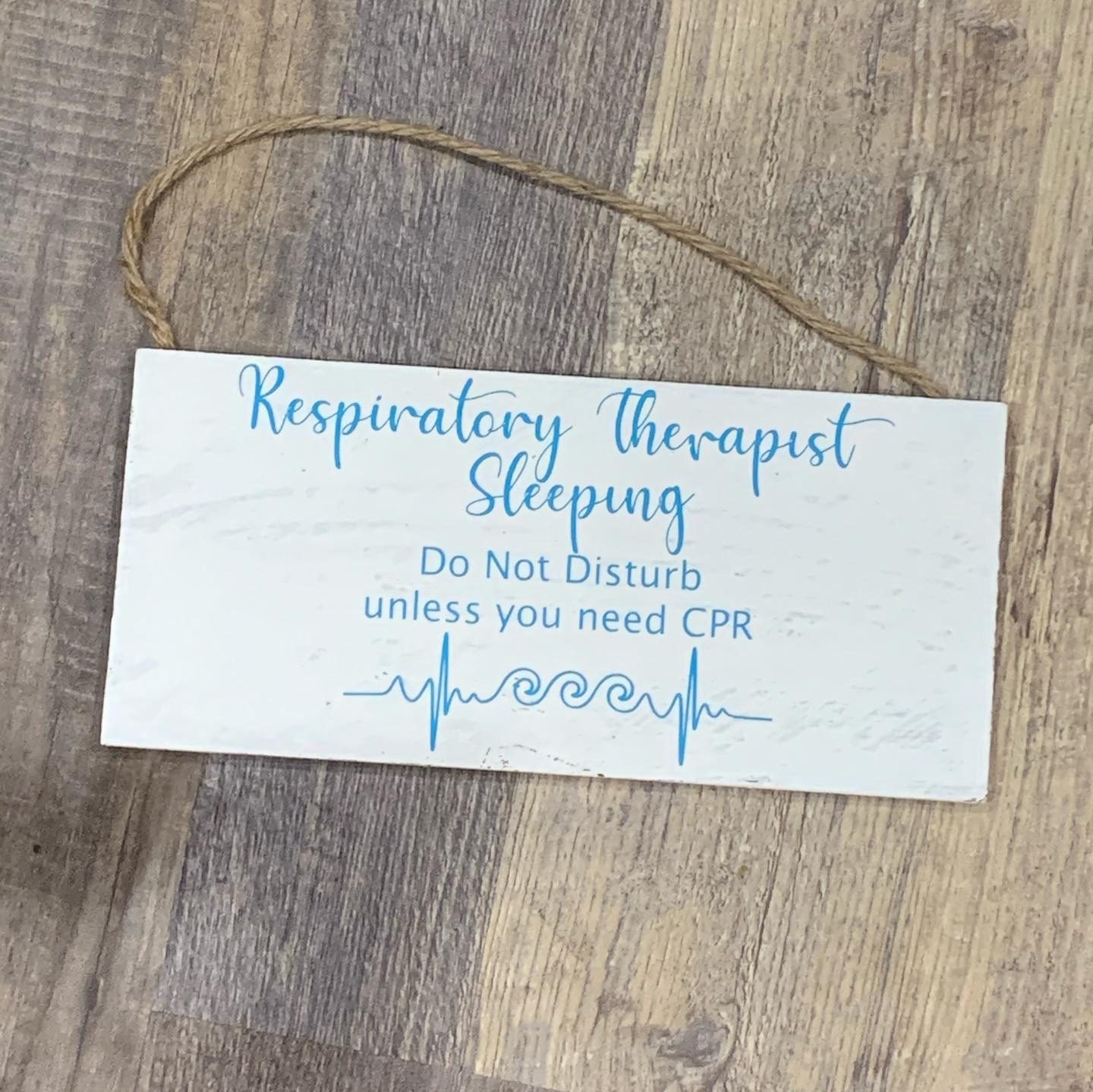 Respiratory Therapist Sign - Etsy