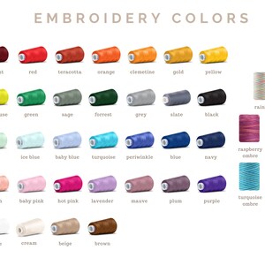 CUSTOM EMBROIDERED CREW + Custom Embroidered Crew Neck Sweatshirt - Etsy