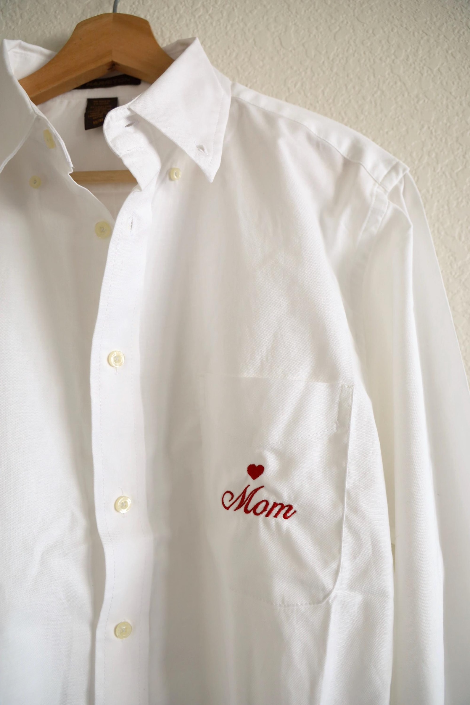 Custom Embroidered Button Down Shirt | Personalized Monogram Shirt ...