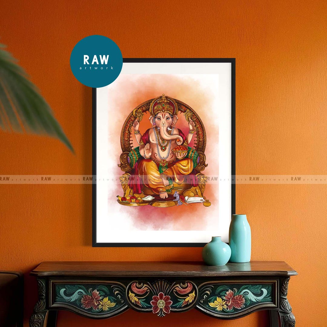 Ganesh Artwork, Hindu God, Ganesh Colourful, Abstract Ganesh, Ganesh ...