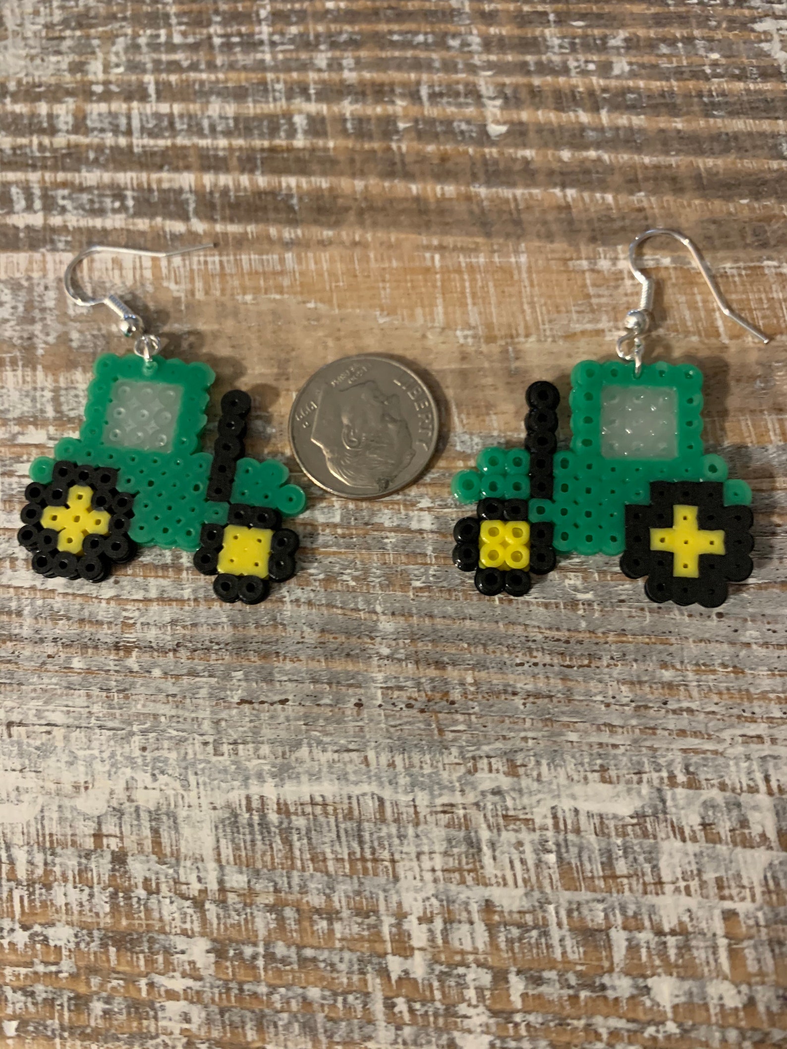 Perler Bead John Deere Tractor | Etsy