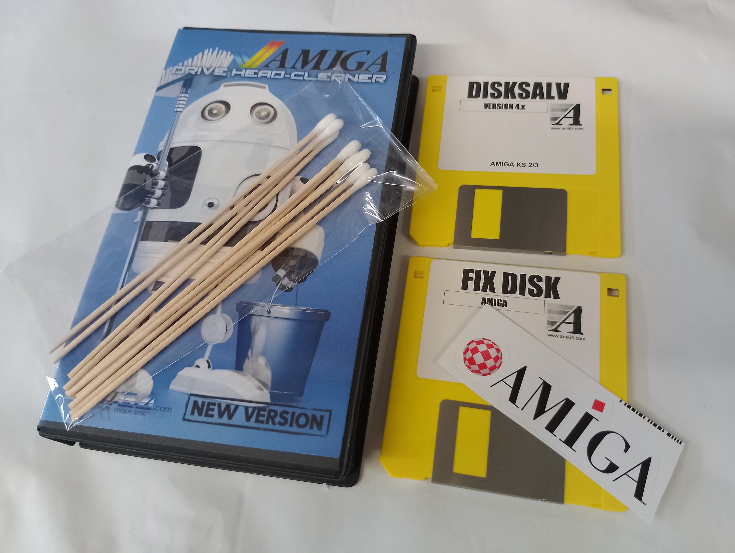 Amiga 3.5" Floppy Disk Drive Head Cleaner Kit [low Cost Alternative ...