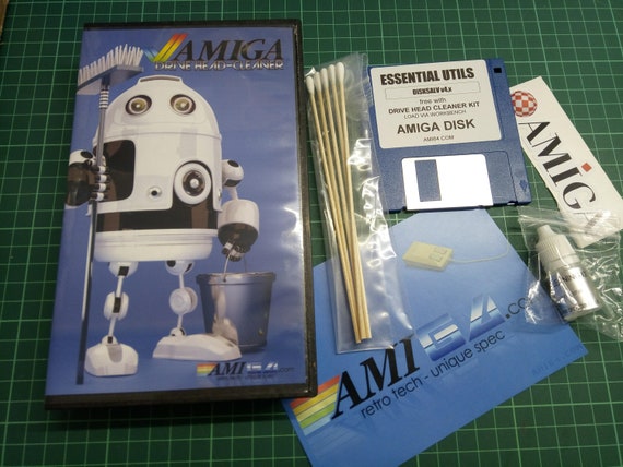 Amiga 3.5 Floppy Disk Drive Head Cleaner Kit low Cost - Etsy