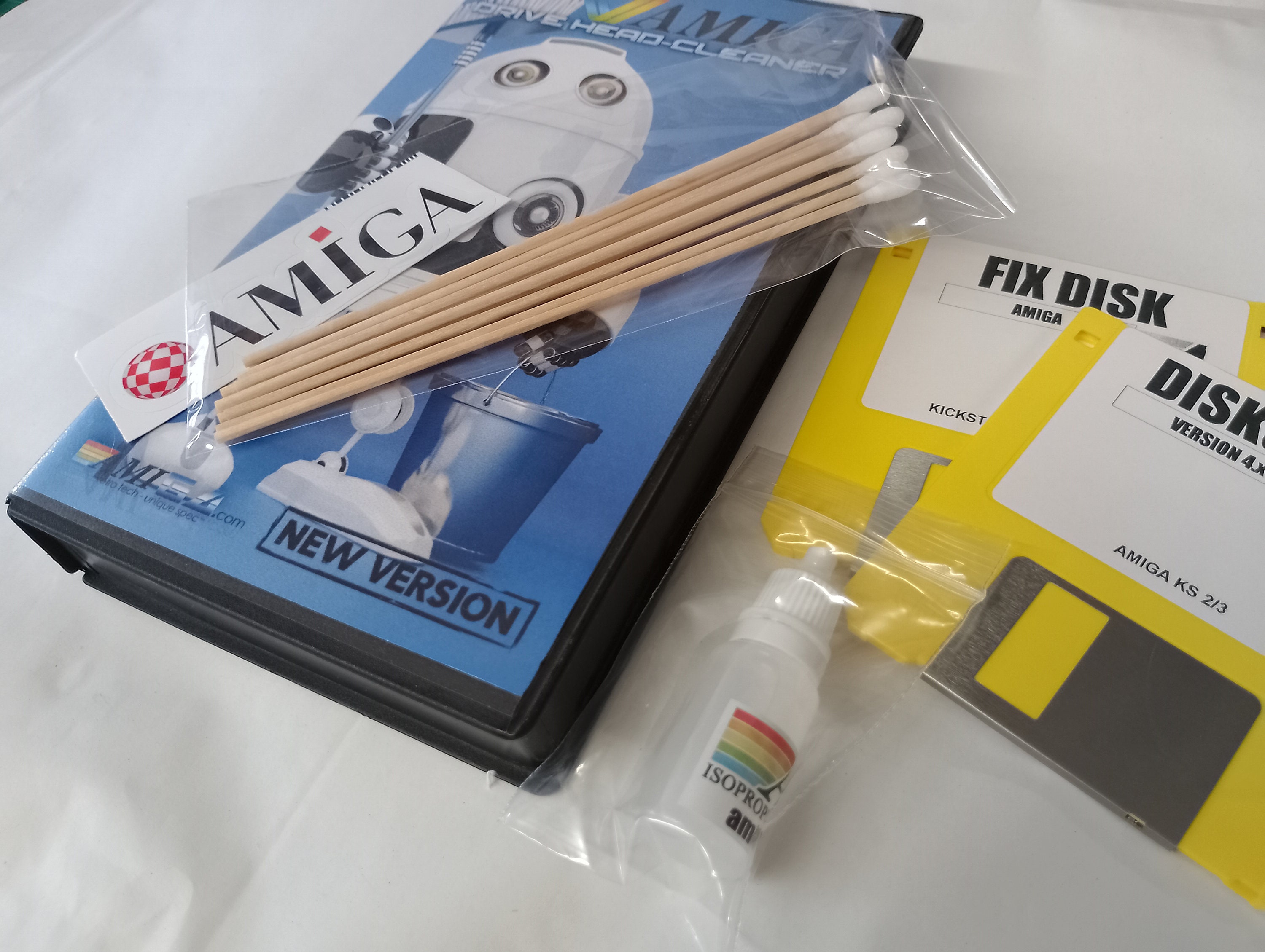 Amiga 3.5" Floppy Disk Drive Head Cleaner Kit [low Cost Alternative ...