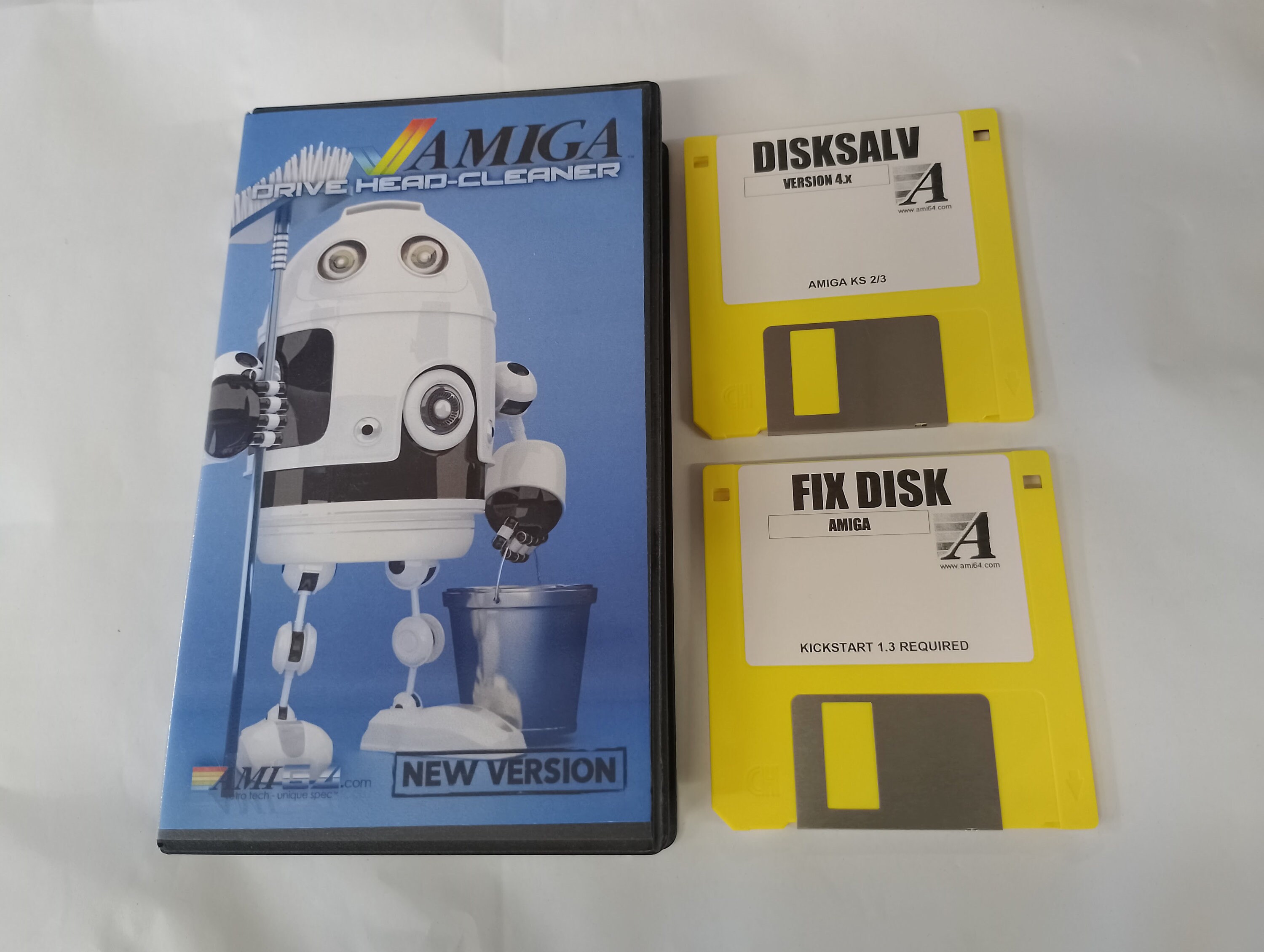 Amiga 3.5" Floppy Disk Drive Head Cleaner Kit [low Cost Alternative ...