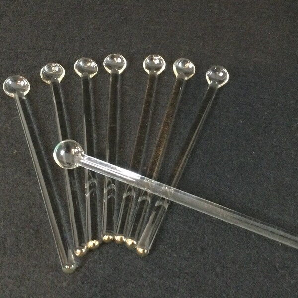 Glass Swizzle Sticks - Etsy