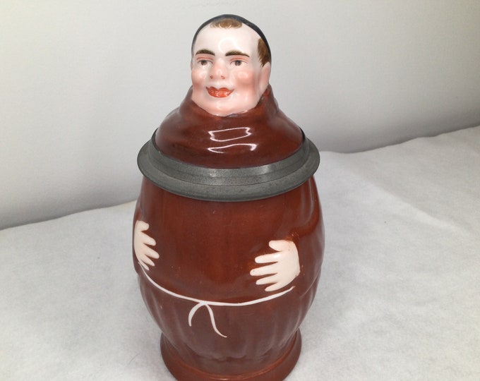 Antique German Monk Stein With Lithophane - Etsy