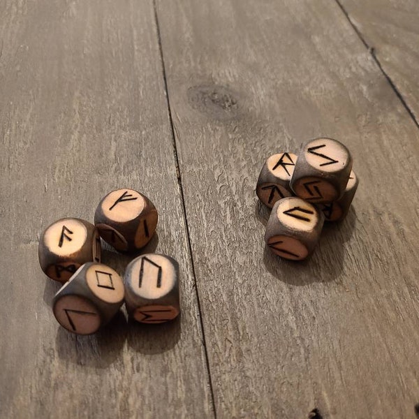 Rune Dice - Etsy