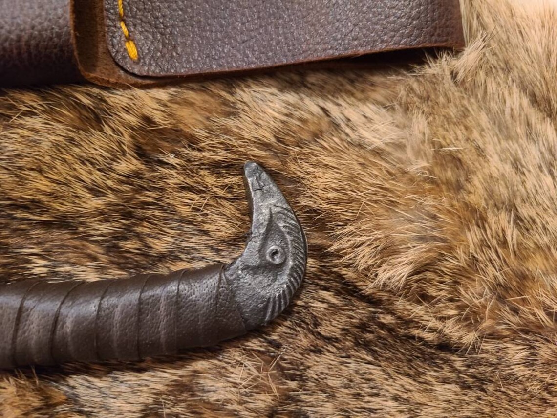 Viking Raven Head Knife - Etsy