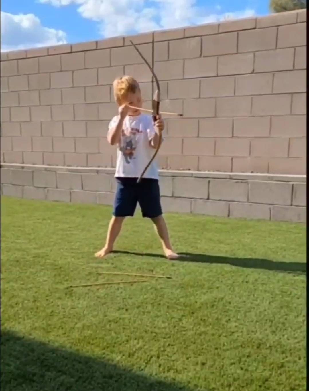 Kids Wooden Bow and Arrow Set | Outdoor Adventure Toy With Custom ...