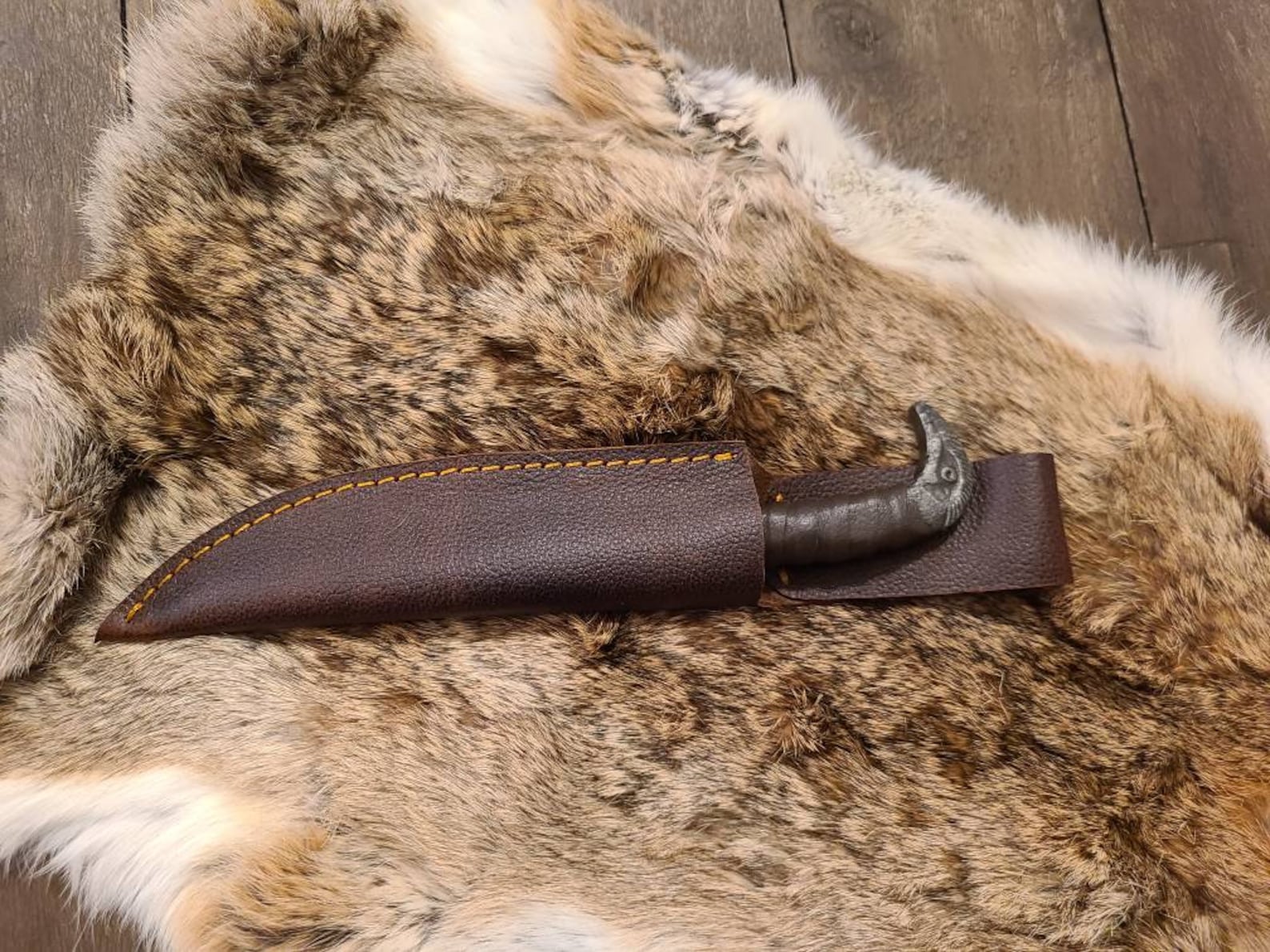 Viking Raven Head Knife - Etsy