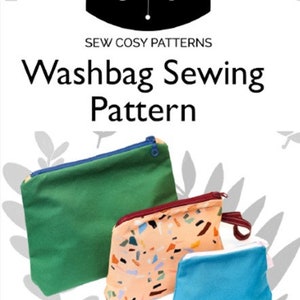 Wash Bags Sewing Pattern – PDF Digital Download - Etsy