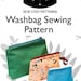 Wash Bags Sewing Pattern – PDF Digital Download - Etsy