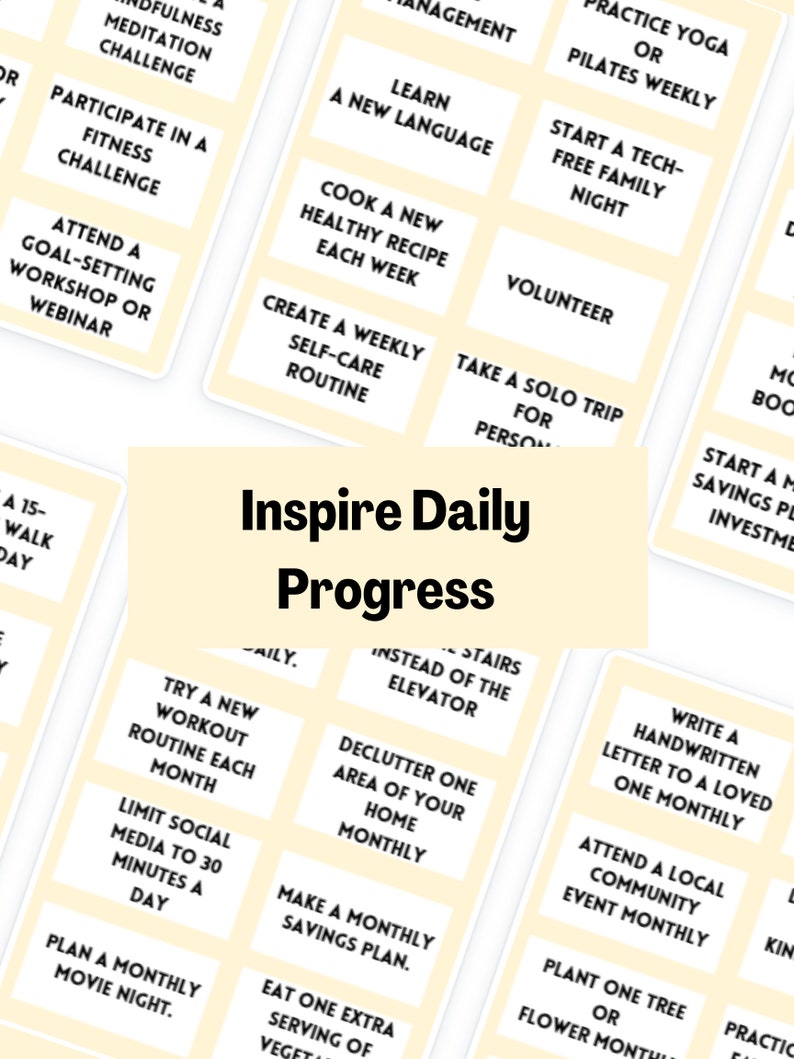 Vision Board | Inspiring Goal Ideas for Your Vision Board | Printable ...