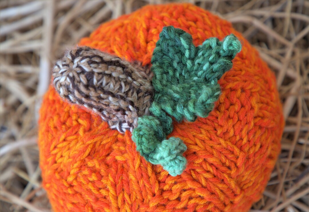 Chunky Pumpkin Knitting Pattern - Etsy