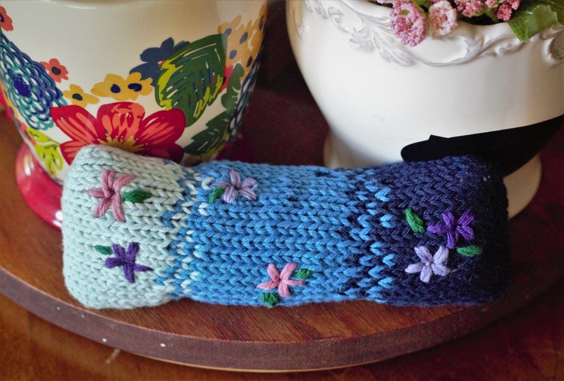 Knit Ombre Eye Pillow Knitting Pattern - Etsy
